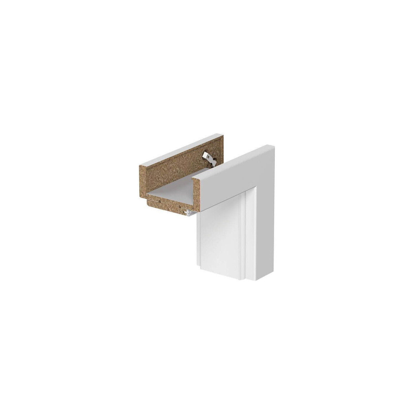 Ościeżnica System Elegance Lewa 80 Bezprzylgowa Zakres I (240-260mm) Porta